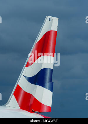 Tailfin of a British Airways Boeing 777 Stock Photo - Alamy
