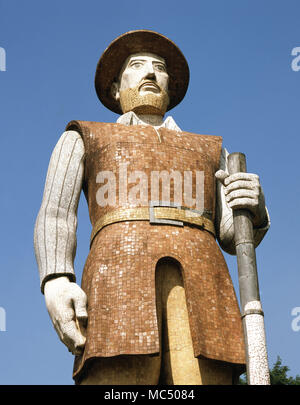 Statue, Borba Gato, Santo Amaro Avenue, Sao Paulo, Brazil Stock Photo ...