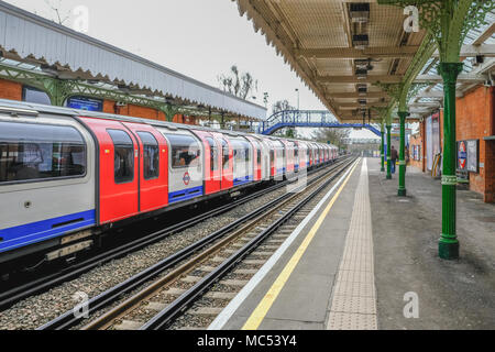 Barkingside, Ilford, Essex, UK - April 6, 2018: Exterior view of ...
