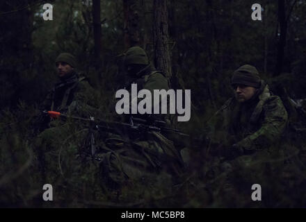 Lithuanian National Defence Volunteer Forces (KASP) conduct ...