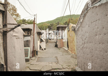 This slum is located in Gangnam, Seoul, the most expensive land in ...