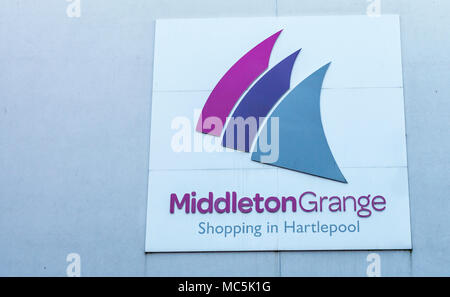 The Middleton Grange Shopping Centre in Hartlepool town centre UK Stock ...