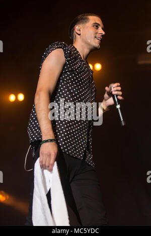 The US-American rapper Gerald Earl Gillum alias G-Eazy live at the 26th ...