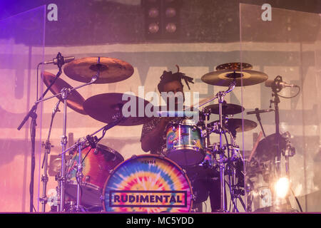The British band Rudimental live at the 26th Heitere Open Air in ...