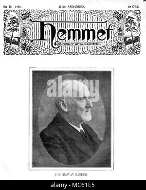 GUSTAV ZANDER (1835-1920) Swedish physician who invented numerous ...