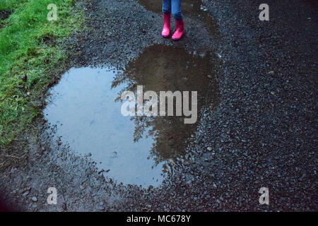 Heart Shape Puddle Stock Photo - Alamy