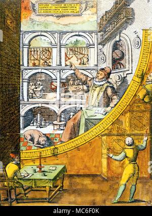 Tycho Brahe Mural Quadrant Stock Photo - Alamy