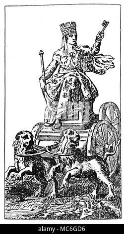 Cybele in her chariot drawn by two lions 1530–60 Master of the Die ...