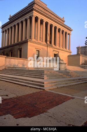 Masonic Temple in Washington DC. The Grand Staircase which joins the ...