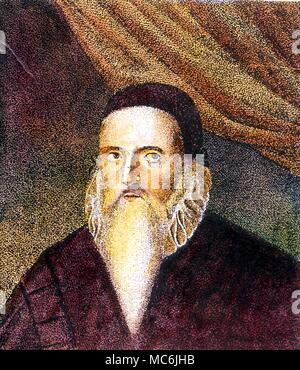 Occultists - John Dee - Portrait of Dr. John Dee (1527-1608) the ...