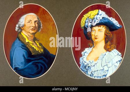 Occultists Portrait miniatures of Count Alessandro Cagliostro (1743 ...