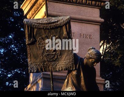 MASONIC - BANNER OF SCOTTISH RITE. Banner of the Scottish Rite, in the ...