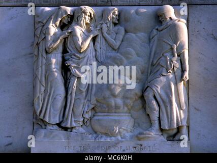 The Weird Sisters from Shakespeare's MacBeth, Act 1, Scene 3 Stock ...