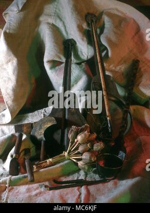 Drugs and Hallucinations - Opium. Oriental opium making equipment ...