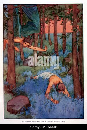 DEATH OF HYACINTHUS Stock Photo - Alamy