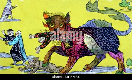 The Dragon of Wantley - mid-nineteen century reprint of a broadsheet ...