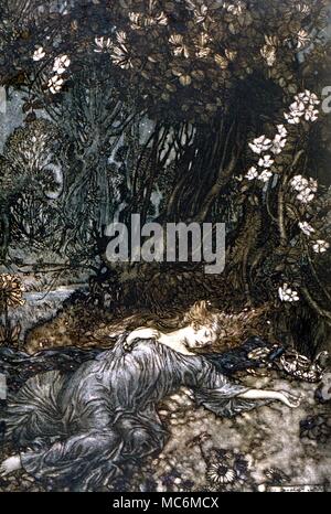 Titania Queen of the Fairies Stock Photo - Alamy