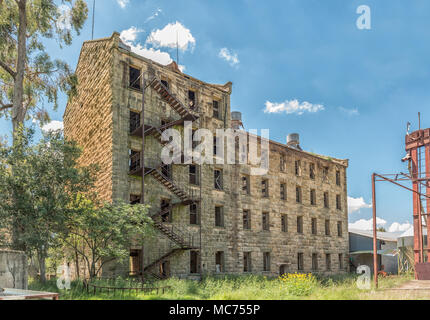Sandstone building, Ficksburg, Free State, South Africa Stock Photo - Alamy