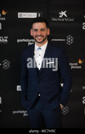 Fran Perea poses at the photocall during the launch event for El Corte ...