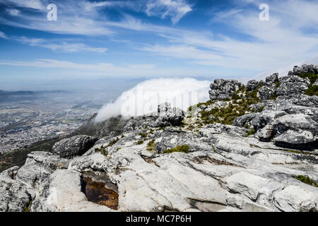 Devils Peak in Table Mountain National Park, Cape Town, South Africa ...