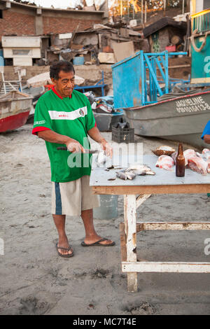 Popotla Mexican fishing village Stock Photo - Alamy