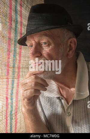 Self Portrait - Adrian Moss Stock Photo - Alamy