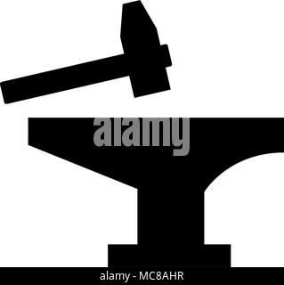 Anvil block icon Stock Vector Image & Art - Alamy