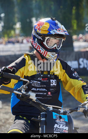 Zürich, Switzerland. 27th September 2014. Luc Ackermann at freestyle.ch ...