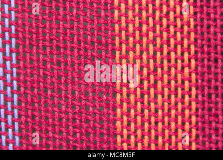 woven texture background on loom Stock Photo - Alamy