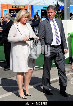 Bryan Robson and wife Denise arrive at Manchester United Football Club ...