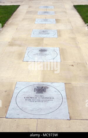 War Memorial commemorating Victoria Cross medal recipients of the 36th ...