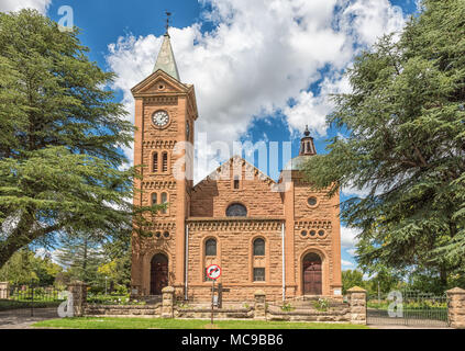 Sandstone building, Ficksburg, Free State, South Africa Stock Photo - Alamy