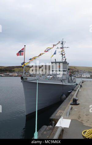 Hirta Submarine chaser used as the Shetland Bus during WWII used to ...