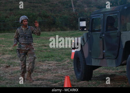 Pfc. Elliot Navarro, 661st Military Police Detachment gets promoted to ...