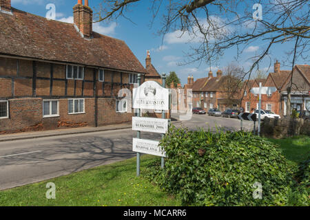 Aldermaston village in Berkshire, UK Stock Photo - Alamy