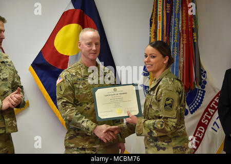 U.S. Space Force Brig. Gen. Stephen Purdy, right, Space Launch Delta 45 ...