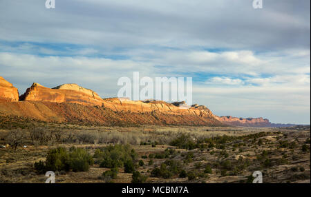Comb Ridge is a linear north to south trending monocline nearly 80 ...