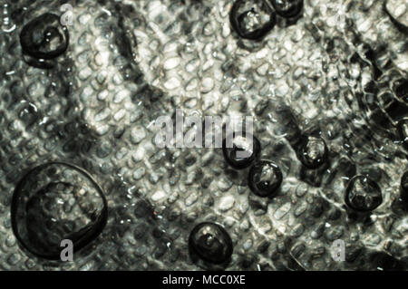 clean blue waterdrops macro background Stock Photo - Alamy
