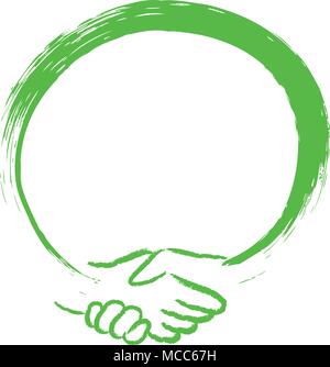 Handshake vector icon isolated on transparent background, Handshake ...