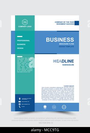 Template for banner, flyer, Booklet Stock Vector Image & Art - Alamy