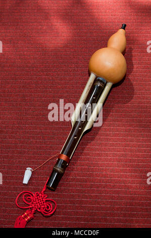 The hulusi or cucurbit flute is a free reed wind instrument from China ...
