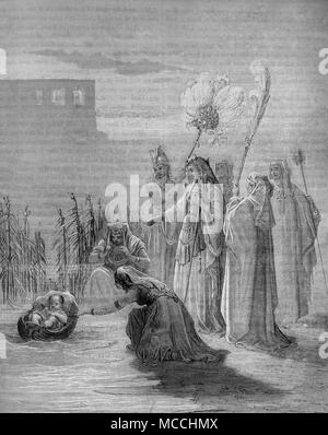 The Finding of Moses by Gustave Dore Stock Photo - Alamy