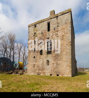 Rosyth Royal Naval Dockyard - Fife, Scotland - panoramic view showing ...
