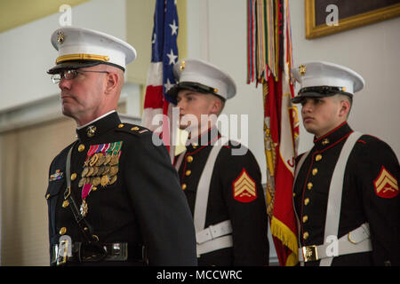 U.S. Marine Corps CWO5 Christian P. Wade, gunner, 2nd Marine Division ...