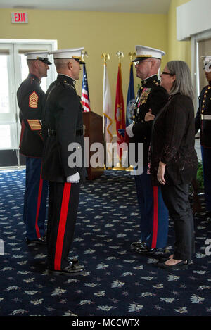 U.S. Marine Corps CWO5 Christian P. Wade, gunner, 2nd Marine Division ...
