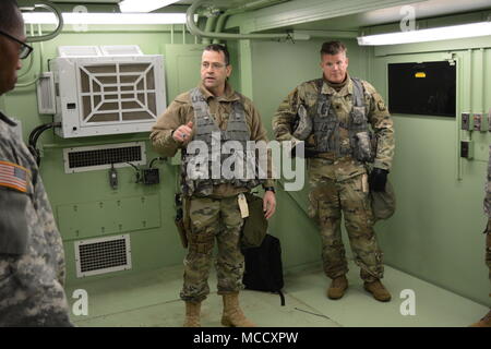 Col. Troy A. D’Agostino, commander of the 55th Sustainment Brigade ...