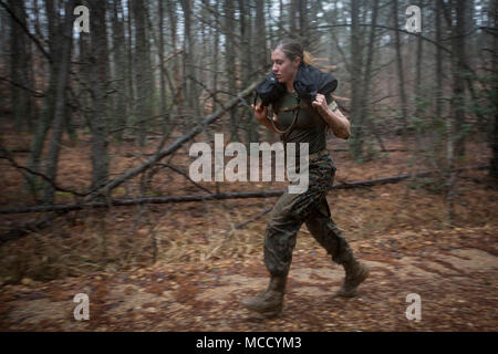 Force Fitness Instructor (FFI) student executes proper ammo can lift ...