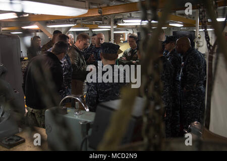 BREMERTON, Wash. (Feb. 15, 2018) Under Secretary of the Navy, the ...