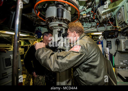 Undersecretary of the Navy, the honorable Thomas B. Modly, arrives with ...