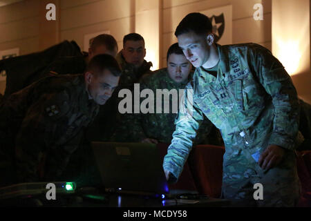 U.S. Army Cpt. Jonathan Fillipponi of the Joint Multinational Readiness ...